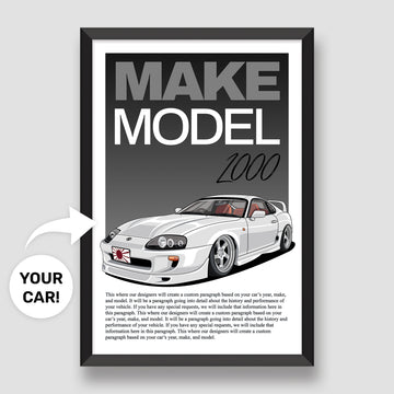 Downshift Prints | Custom Posters & Artwork of Your Car
