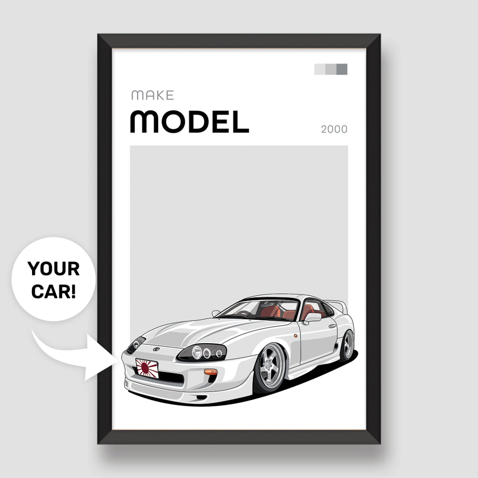 Downshift Prints | Custom Posters & Artwork of Your Car